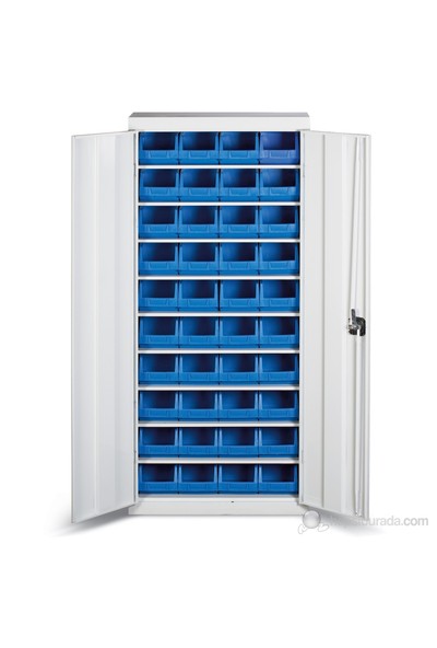 Port-Bag Kapaklı Avadanlık Dolabı Kad-03 Mavi Port-Bag Kapaklı Avadanlık Dolabı Kad-03 Mavi