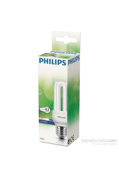 Philips Genıe 14W Ampul Cdl E27 220-240V 1Pf/6 Philips Genıe 14W Ampul Cdl E27 220-240V 1Pf/6