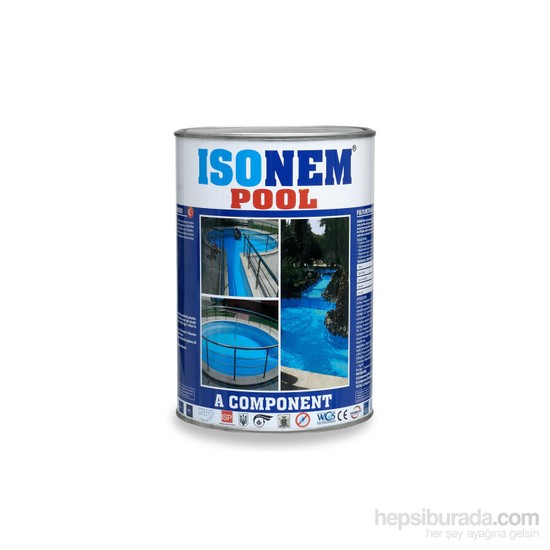 İsonem Pool Poliüretan Esaslı 2 Bileşenli Havuz Boyası 4,5 Fiyatı