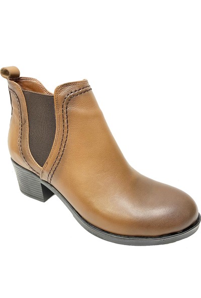 Scavia 636-21 Hakiki Deri Fashıon Kadın Bot