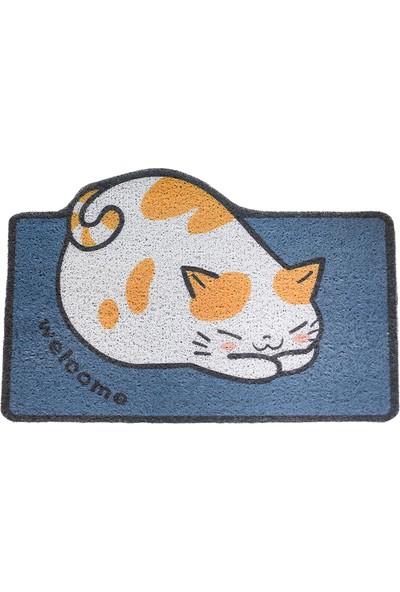 Qualife Kedi Kumu Tuvalet Paspası 40 x 60 cm (Yurt Dışından)