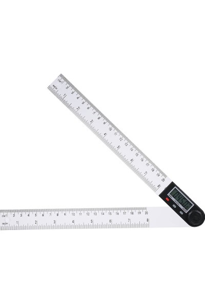 Buyfun 0-200MM Çok Fonksiyonlu Dijital LCD Ekran Açı Cetveli (Yurt Dışından)