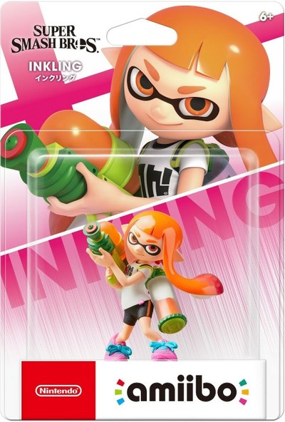 YaSu Nintendo Amiibo Inkling Kız Ssb Süper Smash Bros Serisi Anahtarı Wii Nadir Turuncu (Yurt Dışından) YaSu Nintendo Amiibo Inkling Kız Ssb Süper Smash Bros Serisi Anahtarı Wii Nadir Turuncu (Yurt Dışından)