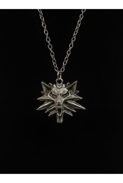 Safran The Witcher Eskitme Antik Gümüş Kaplama Unisex Kolye Safran The Witcher Eskitme Antik Gümüş Kaplama Unisex Kolye