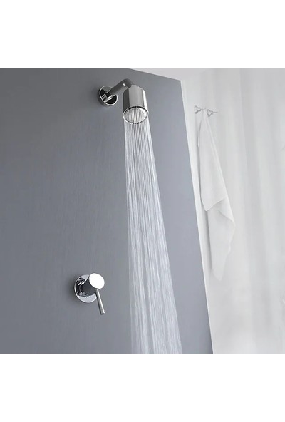 First Sourcer Duş Bataryası Seti - Gümüş (Yurt Dışından)