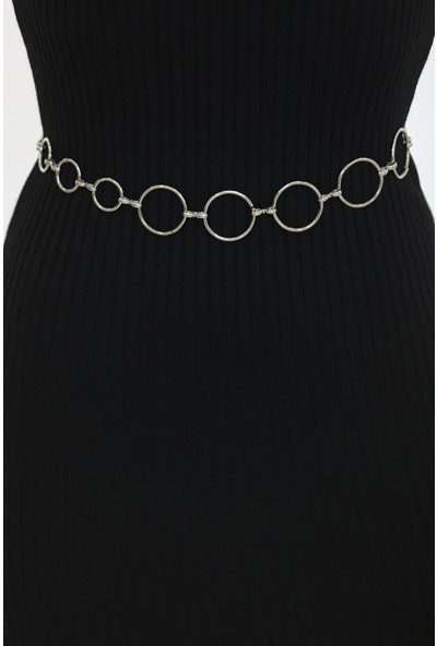 Hn Tekstil - Hy Aksesuar Kemer Gümüş - 8251.1140.