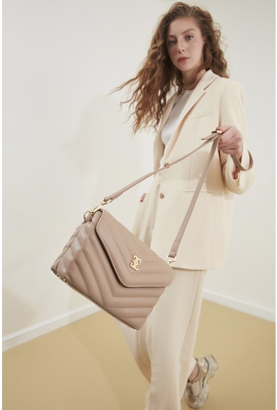 Pierre Cardin Kadın Çanta Toprak 05PO21Y1432-LSA Tp