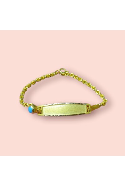 Ukba Gold 8 Ayar Altın Halat Zincirli Kalemli Çocuk & Bebek Künyesi Ukba Gold 8 Ayar Altın Halat Zincirli Kalemli Çocuk & Bebek Künyesi