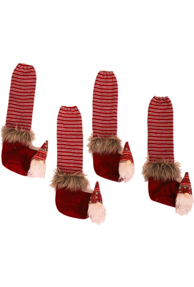 Eternall Elastik Noel Sandalye Bacak Kapak ile Cüce Bebek Taklit Keten Deformasyon (Yurt Dışından) Eternall Elastik Noel Sandalye Bacak Kapak ile Cüce Bebek Taklit Keten Deformasyon (Yurt Dışından)