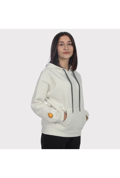 Trend Lalissa Kız Çocuk Üç Iplik Şardonlu Baskılı Sweatshirt Trend Lalissa Kız Çocuk Üç Iplik Şardonlu Baskılı Sweatshirt