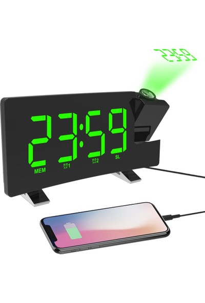 Ex Deco Dijital Masa Saati (Yurt Dışından)