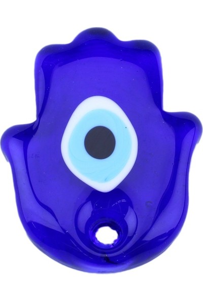 Mavi Tasarım Fatma Ana Eli Küçük Nazar Boncuğu 6,5x8 Cm.