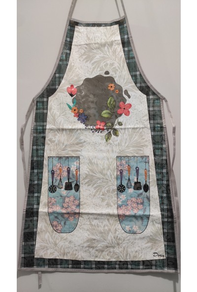 Dora Su Geçirmez Baskılı Mutfak Önlüğü