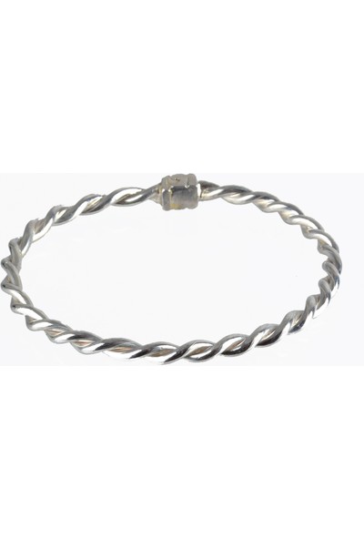 Tom Adana Burması 925 Ayar Gümüş Bilezik