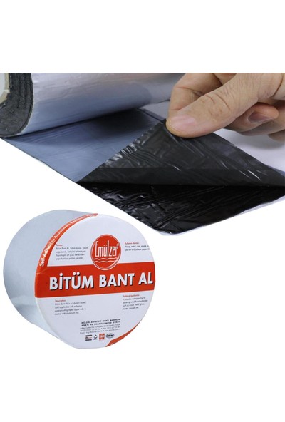 Emülzer Folyolu Araç Oto Çatı Ses ve Su Yalıtım Bandı 20 cm x 10 Metre