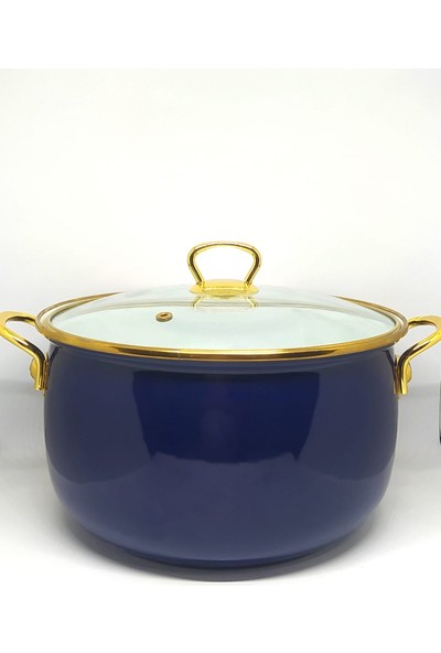 Ebruli Ebruliemaye 5 Litre Emaye Yoğurt Tenceresi Ebruli Ebruliemaye 5 Litre Emaye Yoğurt Tenceresi