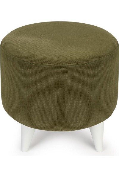 Art&Gift Rupa Yuvarlak Puff Koltuk Haki 4496 Art&Gift Rupa Yuvarlak Puff Koltuk Haki 4496