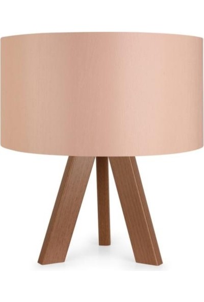 Art&gift Pratik Üç Ayaklı Ahşap Abajur