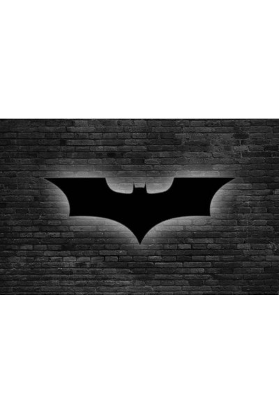 Dekor Hediyelik Ledli Batman Ahşap Tablo Dekor Hediyelik Ledli Batman Ahşap Tablo