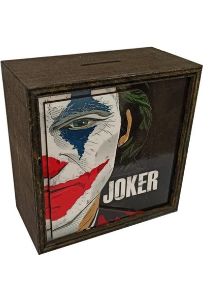 Art&Gift Joker Ahşap Kabartmalı 3D Kumbara Art&Gift Joker Ahşap Kabartmalı 3D Kumbara