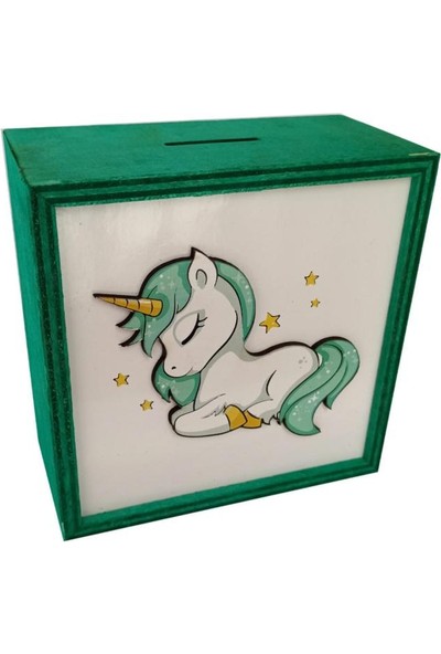 Art&Gift Unicorn Ahşap Kabartmalı 3D Kumbara Art&Gift Unicorn Ahşap Kabartmalı 3D Kumbara