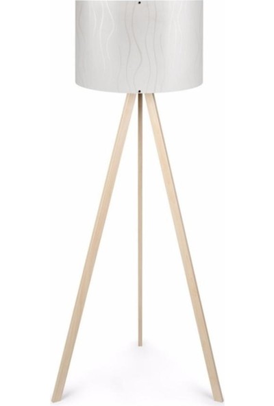 Art&Gift Pratik Ahşap Üç Ayaklı Lambader AAG-1679 Art&Gift Pratik Ahşap Üç Ayaklı Lambader AAG-1679