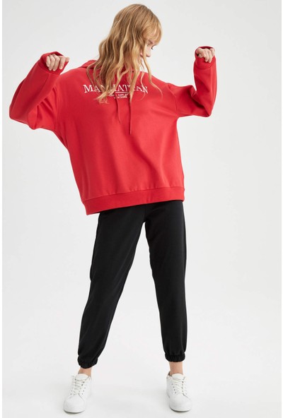 DeFacto Beli Lastikli Relax Fit Jogger Eşofman Altı U3491AZ22SP DeFacto Beli Lastikli Relax Fit Jogger Eşofman Altı U3491AZ22SP