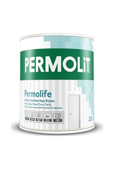 Permolit Permolife Su Bazlı Amerikan Kapı Boyası Açık Kahverengi