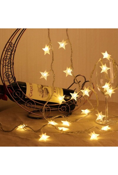 Alayımbari 5 MT YILDIZ GÜNIŞIĞI LED YILBAŞI SÜSÜ HEDİYELİK