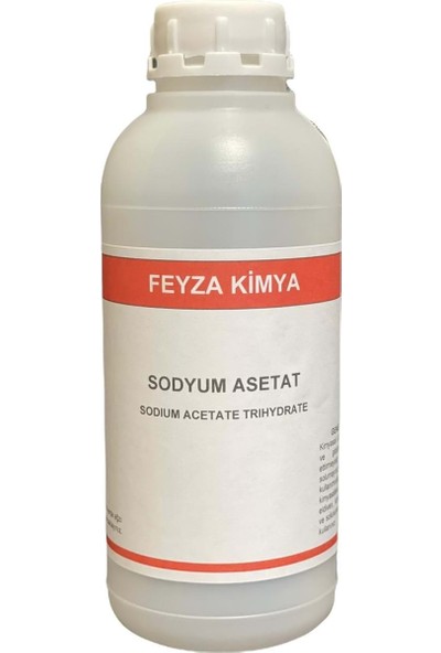 Feyza Kimya - Sodyum Asetat 1 kg