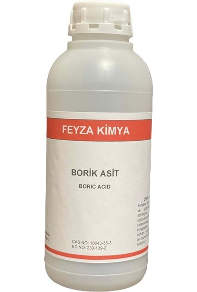 Feyza Kimya - Borik Asit 250 gr Feyza Kimya - Borik Asit 250 gr