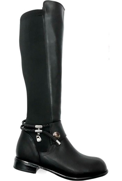 Punto 409032 Kadın Fermuarlı Riklalı Çizme
