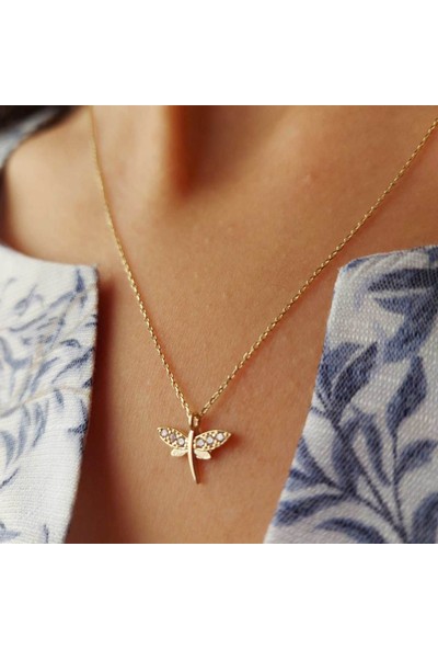 Altın Yusufçuk Kolye 14 Ayar Altın 1.40 Gram Altın Yusufçuk Kolye 14 Ayar Altın 1.40 Gram