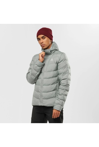 Salomon Sight Storm Hoodie M Erkek Gri Mont LC1577900 Salomon Sight Storm Hoodie M Erkek Gri Mont LC1577900