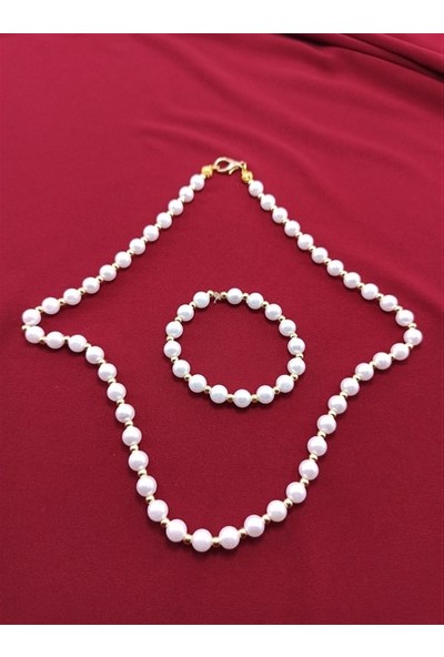 FB Inci Kolye Bileklik Set