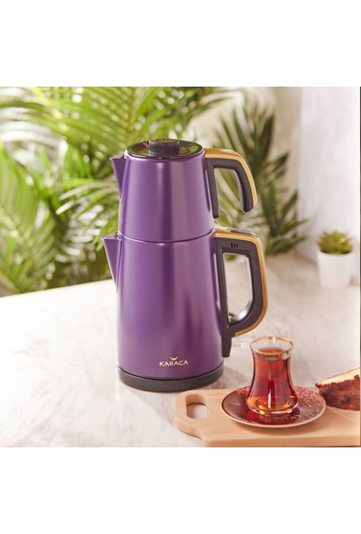 Karaca Retro Tea Mor Çay Makinesi