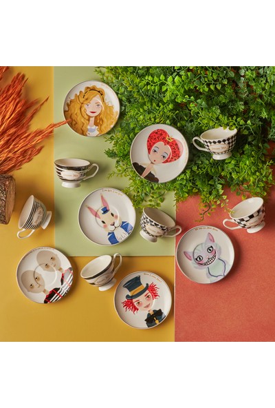 Karaca Alice 6 Kişilik Kahve Fincanı Takımı 80 ml Karaca Alice 6 Kişilik Kahve Fincanı Takımı 80 ml