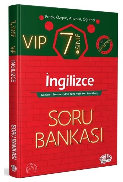 Editör 7. Sınıf Vıp Ingilizce Soru Bankası