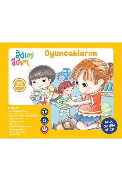 Oyuncaklarım - 25.ay Gelişim Kitabı Oyuncaklarım - 25.ay Gelişim Kitabı