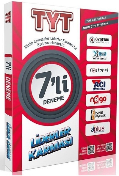 Liderler Karması Tyt 7 Deneme Seti Liderler Karması Tyt 7 Deneme Seti