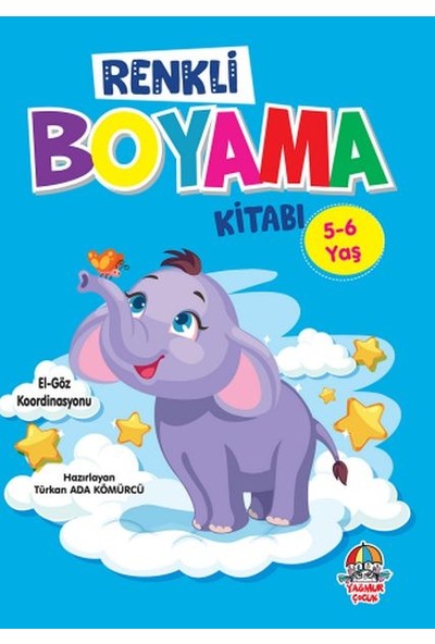 Renkli Boyama Kitabı (5-6 Yaş)