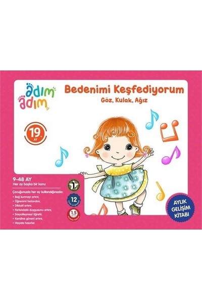 Bedenimi Keşfediyorum - 19. Ay Gelişim Kitabı Bedenimi Keşfediyorum - 19. Ay Gelişim Kitabı