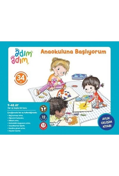 Anaokuluna Başlıyorum - 34. Ay Gelişim Kitabı Anaokuluna Başlıyorum - 34. Ay Gelişim Kitabı
