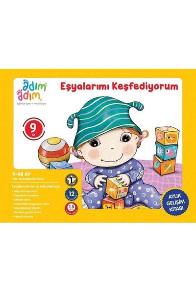 Eşyalarımı Keşfediyorum - 9. Ay Gelişim Kitabı Eşyalarımı Keşfediyorum - 9. Ay Gelişim Kitabı