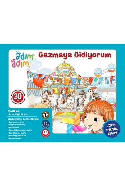 Gezmeye Gidiyorum - 30. Ay Gelişim Kitabı Gezmeye Gidiyorum - 30. Ay Gelişim Kitabı