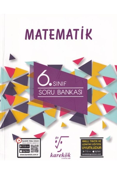 Karekök 6. Sınıf Matematik Soru Bankası