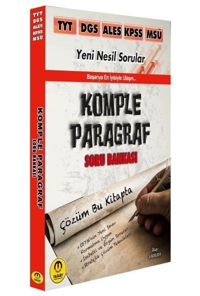Tasarı Komple Paragraf Soru Bankası