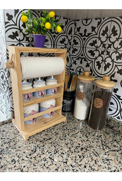 Ahşap Baharatlık