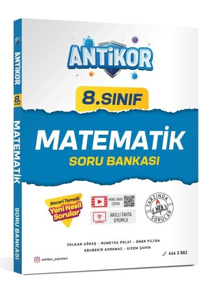 Antikor 8.sınıf Matematik Soru Bankası