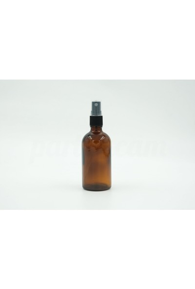 Parlak Cam Sprey Cam Şişe Siyah Başlıklı Amber 50ml Parlak Cam Sprey Cam Şişe Siyah Başlıklı Amber 50ml